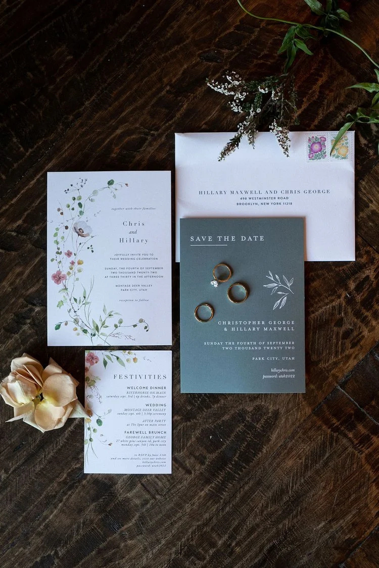 Wedding Invitations: Design, Wording, and Timing Tips | Michelle Leo Events