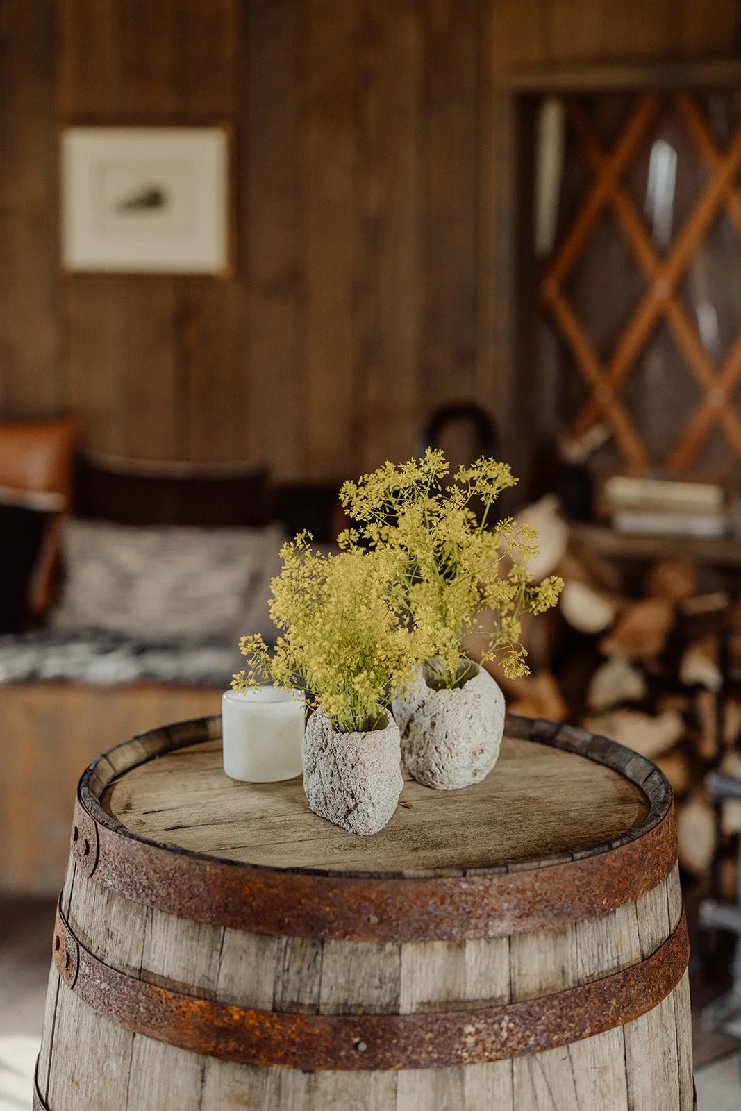 Modern Organic Welcome Dinner at the Yurt at The Lodge at Blue Sky ...