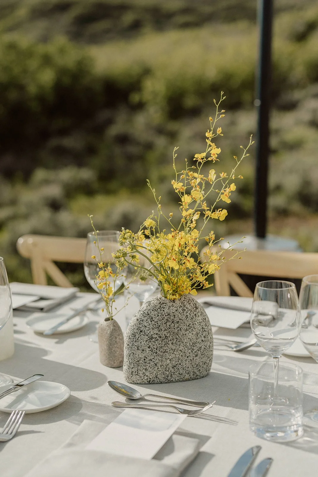 Modern Organic Welcome Dinner at the Yurt at The Lodge at Blue Sky ...