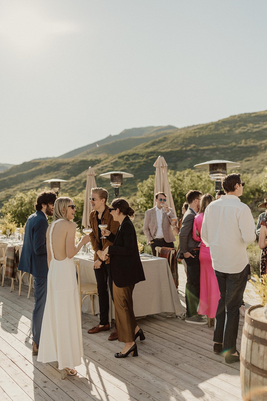 Modern Organic Welcome Dinner at the Yurt at The Lodge at Blue Sky ...