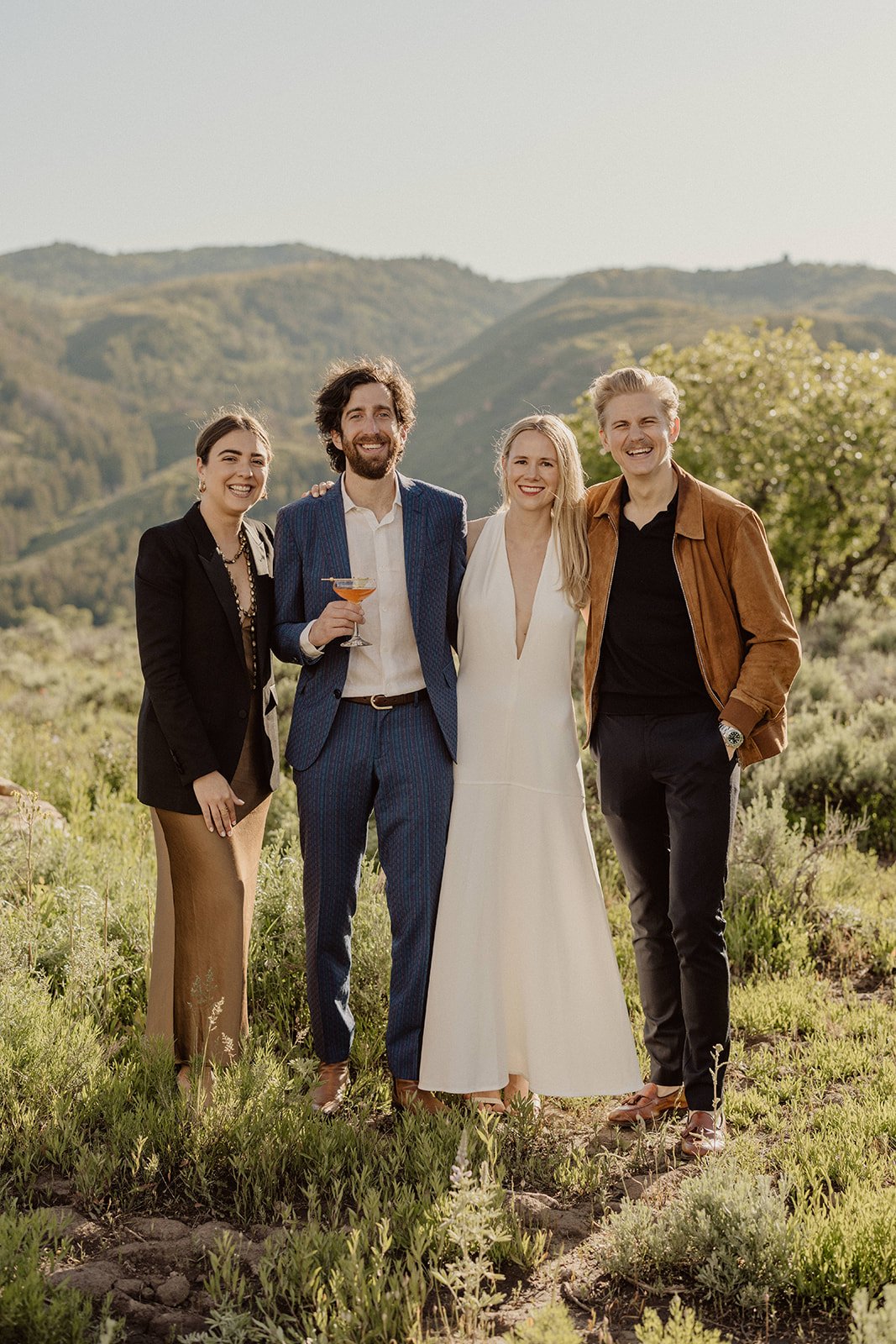 Modern Organic Welcome Dinner at the Yurt at The Lodge at Blue Sky ...