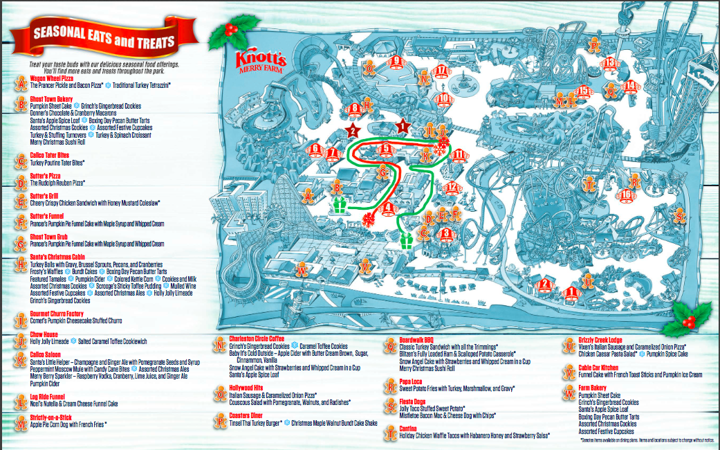 Complete Knott's Merry Farm Food Guide — Cleverly Catheryn