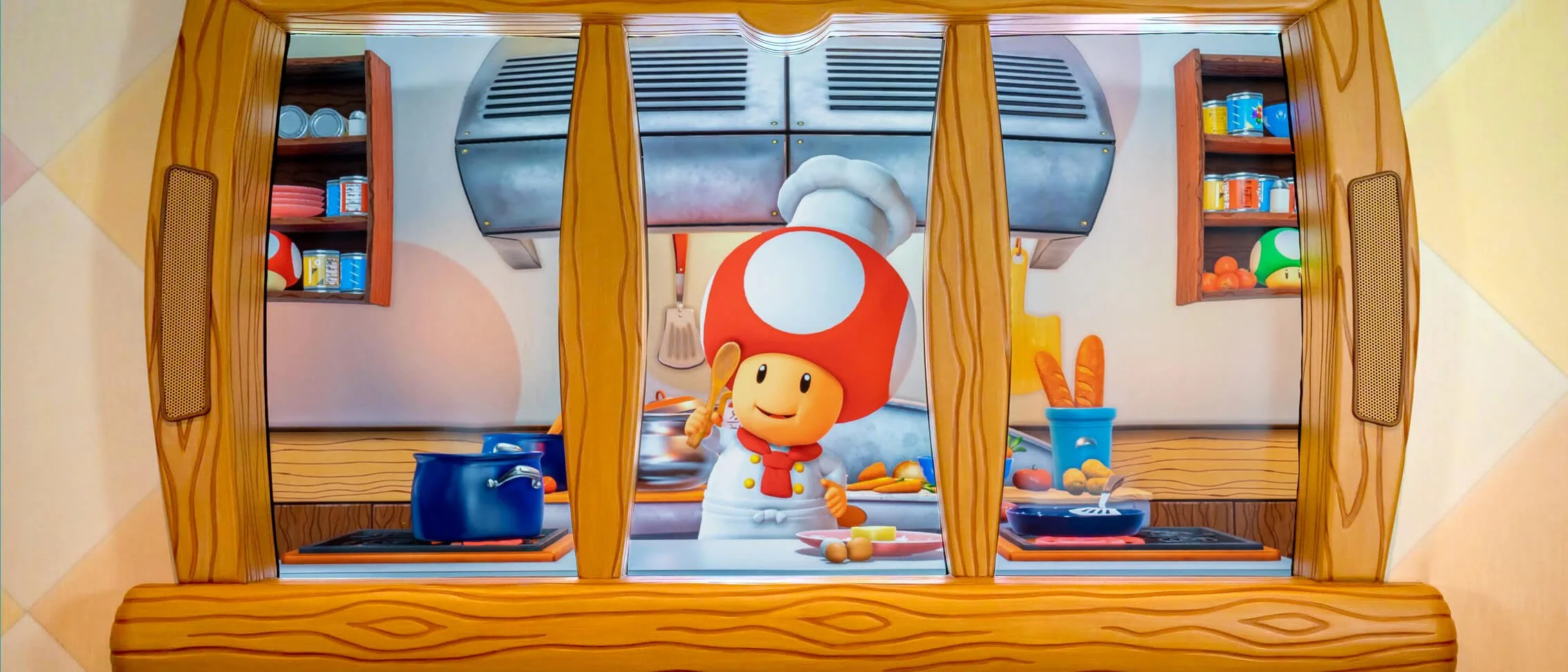 Awesome Dining Experience at Toadstool Cafe Inside SUPER NINTENDO WORLD ...