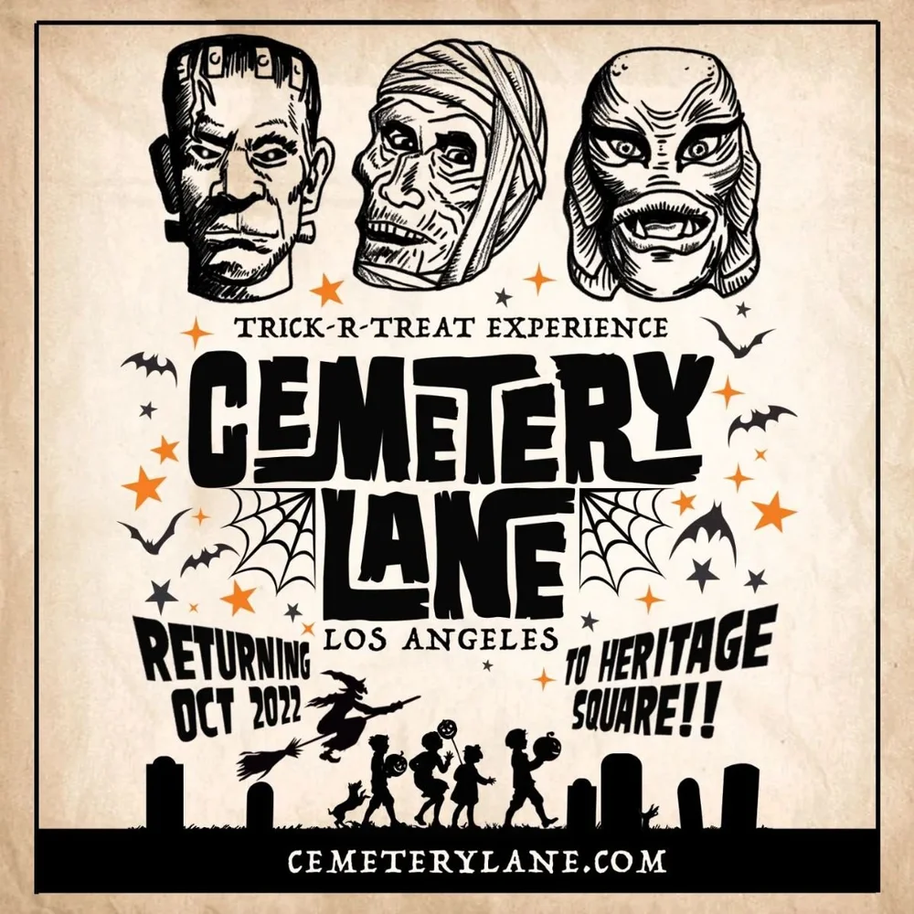 Cemetery Lane Returns to Heritage Square in Los Angeles This Halloween ...