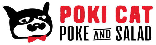Poke Bowl and Sushi Burrito at Poki Cat Restaurant