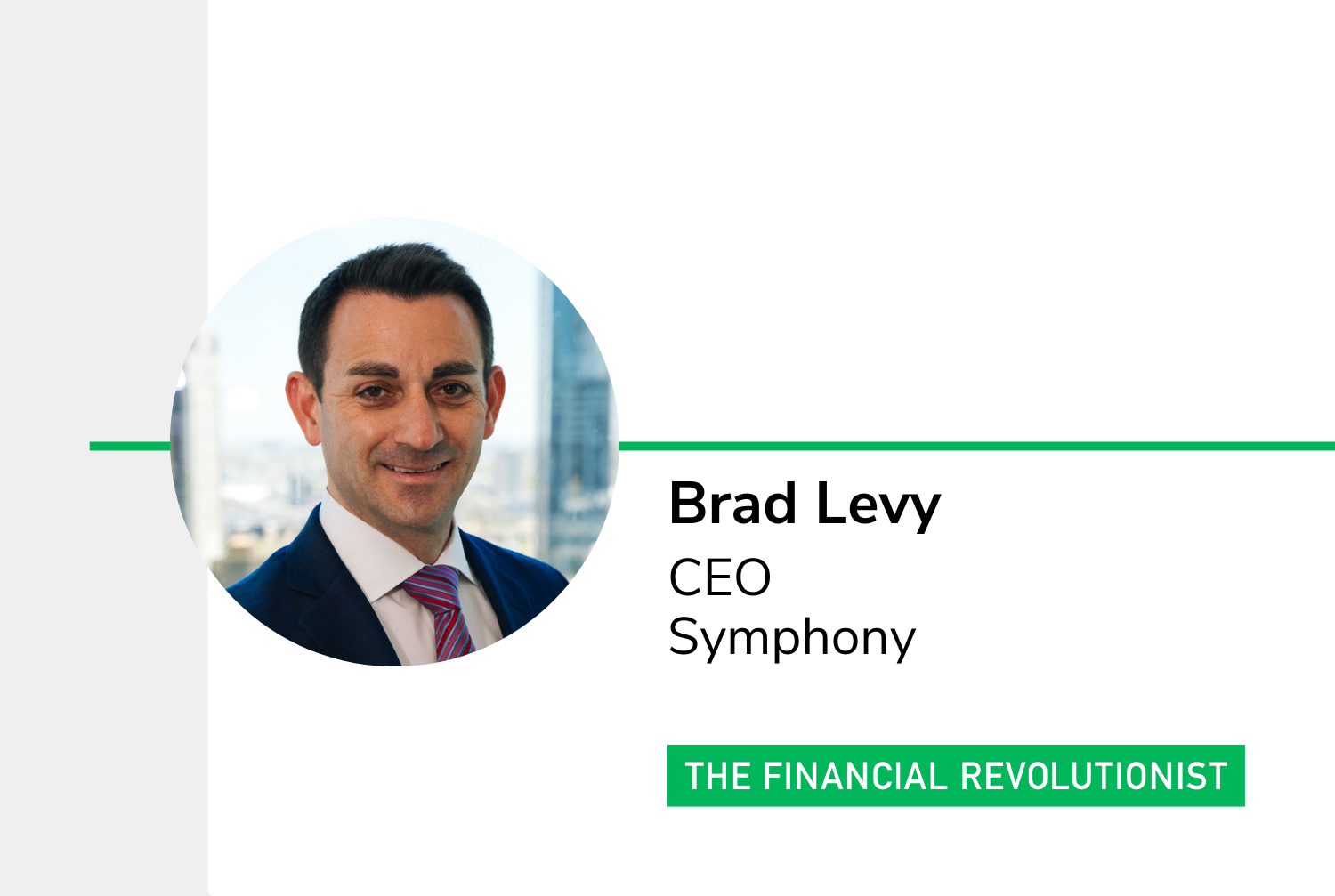 Shifting data ops with Symphony — The Financial Revolutionist
