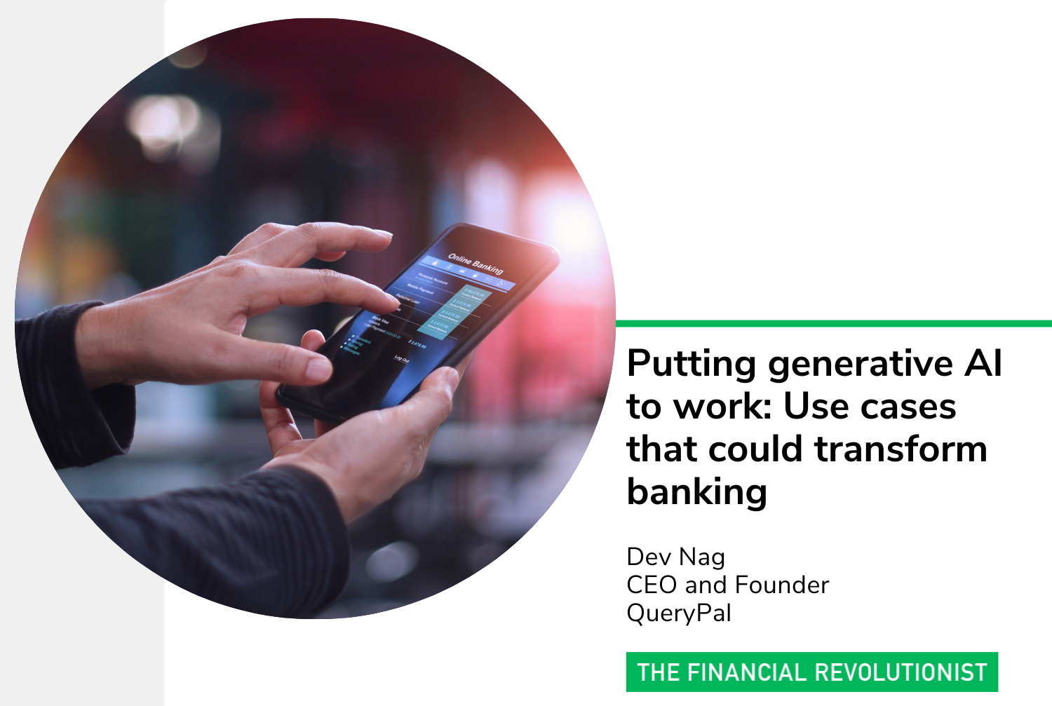 Fintech News for Financial Institutions — The Financial Revolutionist