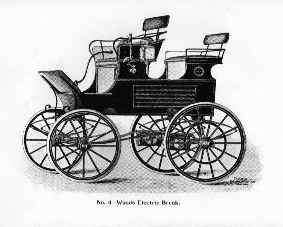 1898 Woods Electric — Canadian Automotive Museum