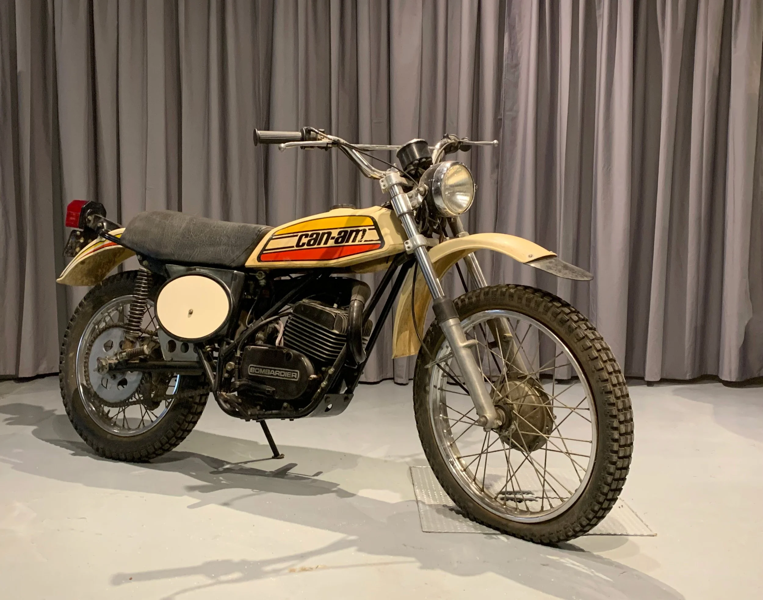 1975 Can-Am Dirtbike — Canadian Automotive Museum