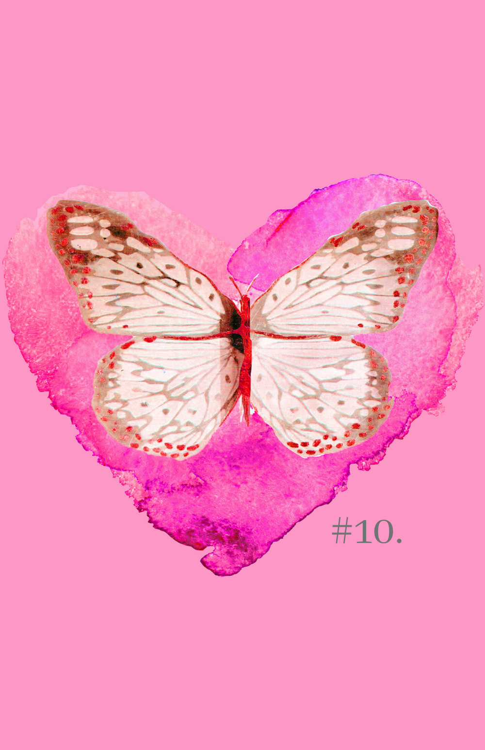 Pink Butterfly Heart Wallpapers