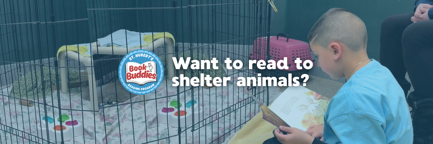 Book Buddies | St. Hubert's Animal Welfare Center