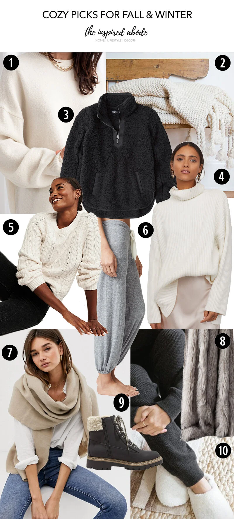 Fall and Winter Style: 10 Cozy Pieces We Love — The Inspired Abode
