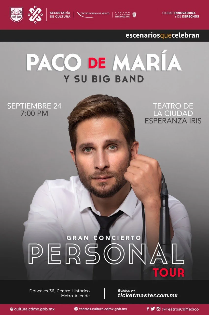 PACO DE MARÍA PRESENTA SU PRIMER EP EN INGLÉS “PERSONAL” Entrevistas ...