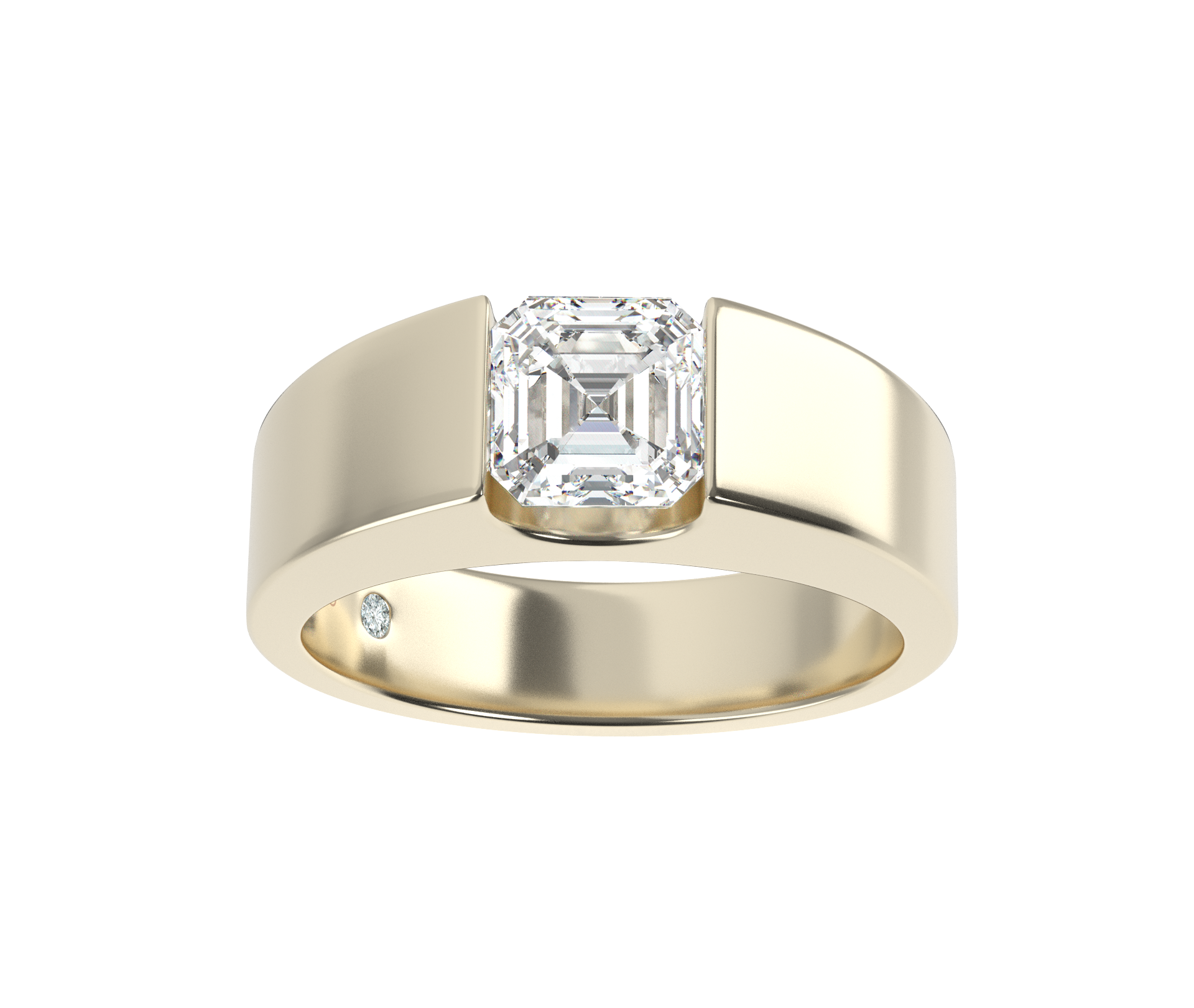 Supernova S Diamond Ring in Yellow Gold — RHYS JAMES®