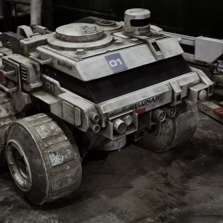 Sci Fi Moon Rover
