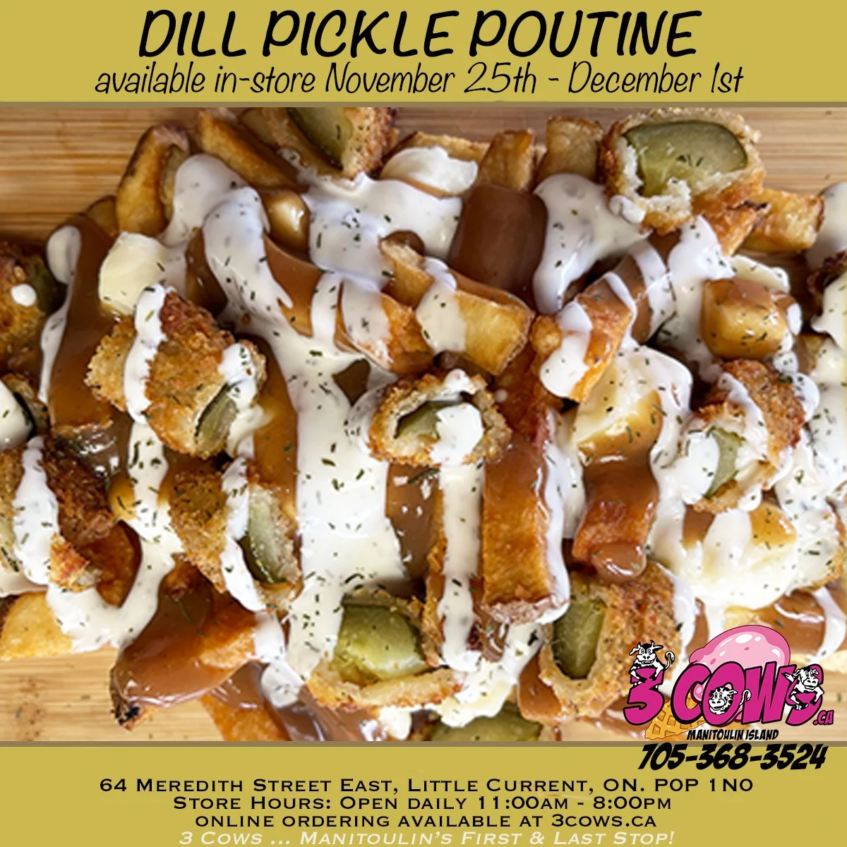 UDDERLY GOOD DEALS — 3 Cows and a Cone