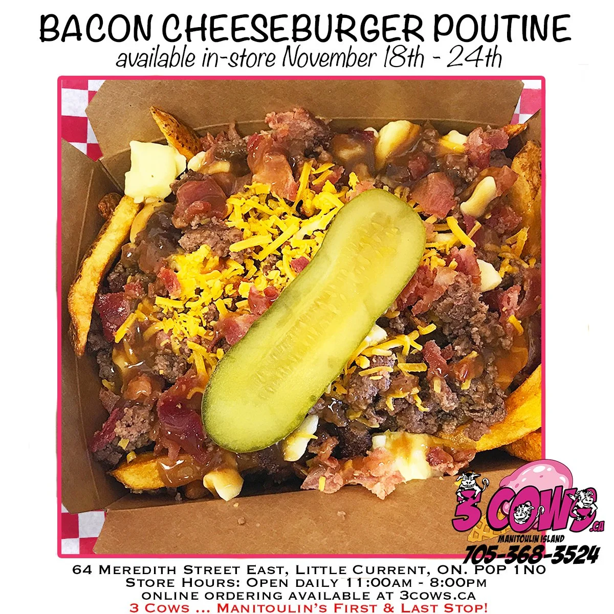 UDDERLY GOOD DEALS — 3 Cows and a Cone