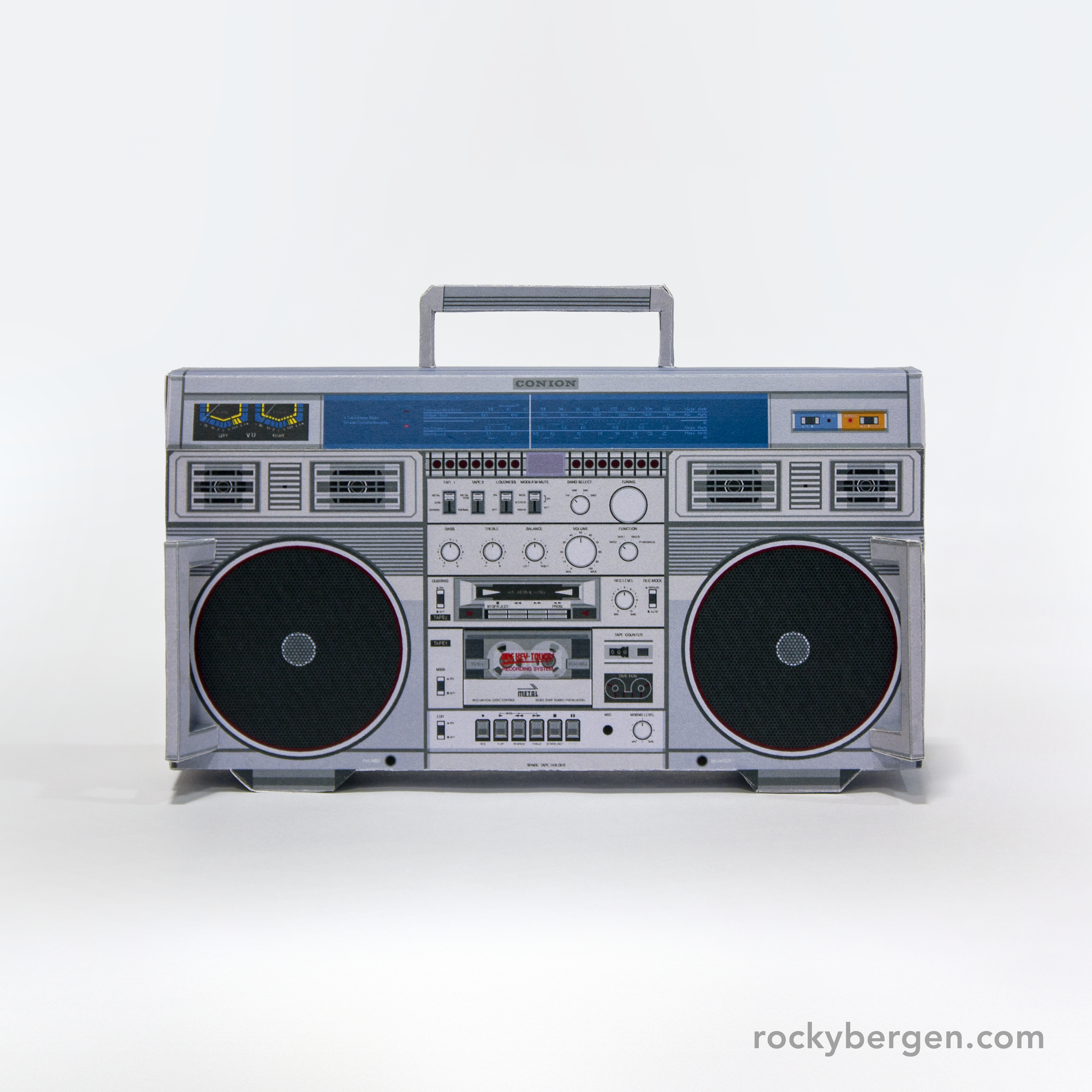 Papercraft Models — Rocky Bergen