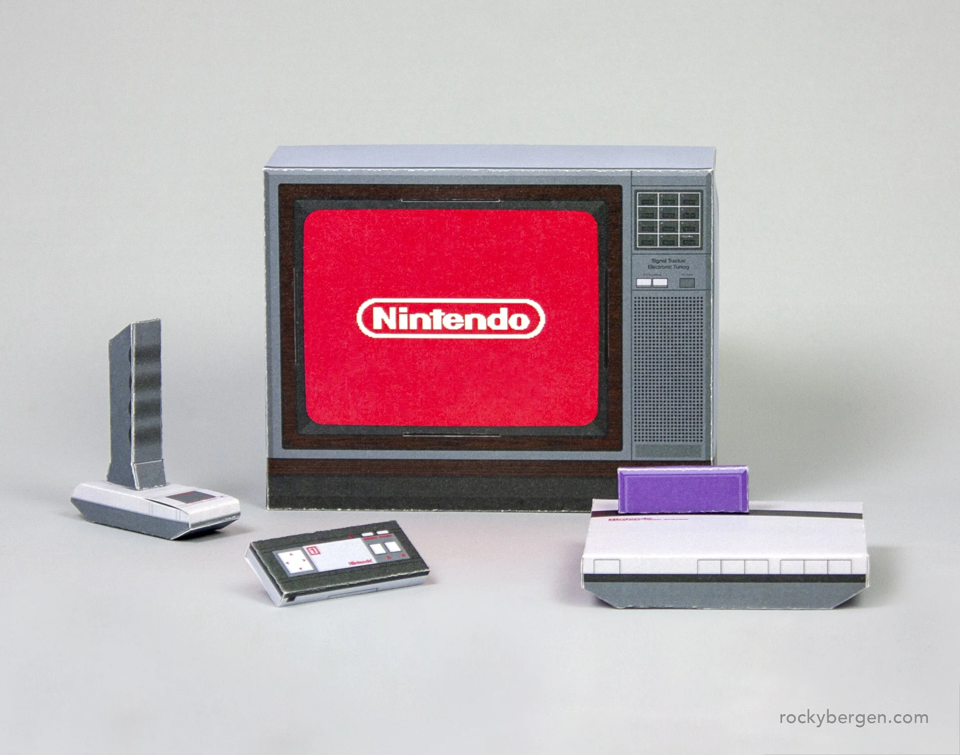 Nintendo AVS (1985 Prototype) - Papercraft Design — Rocky Bergen