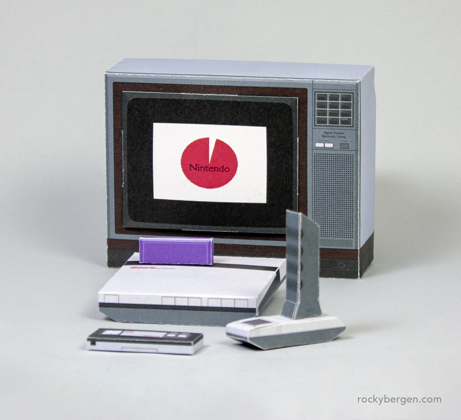 Nintendo AVS (1985 Prototype) - Papercraft Design — Rocky Bergen