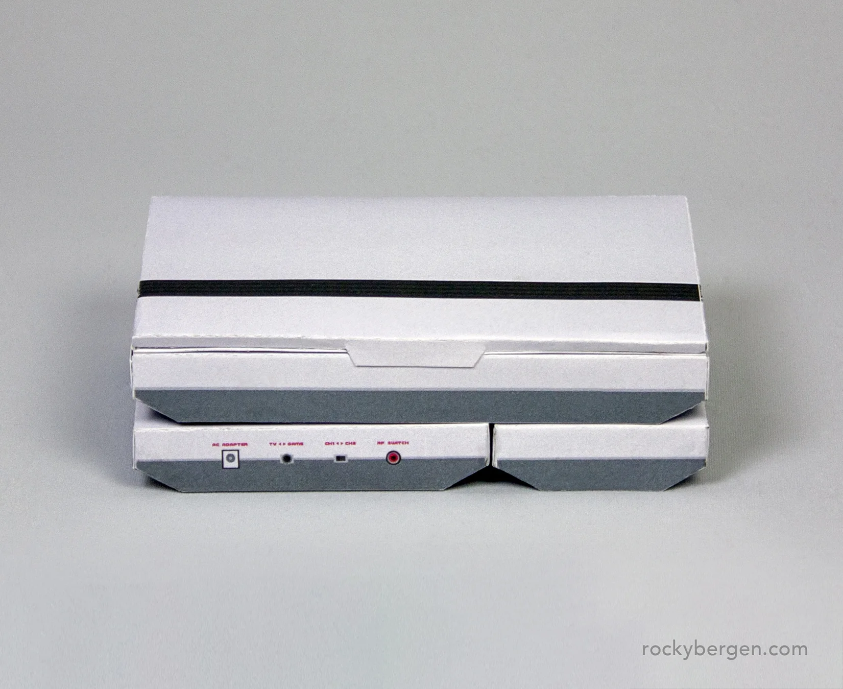 Nintendo AVS (1985 Prototype) - Papercraft Design — Rocky Bergen