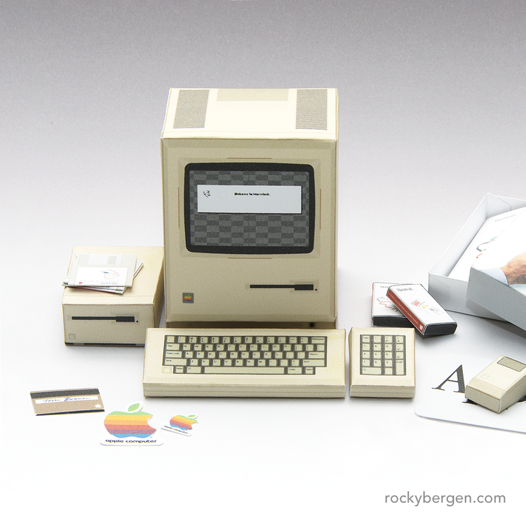 Classic Computers Papercraft Collection - Faça sua própria coleção de ...