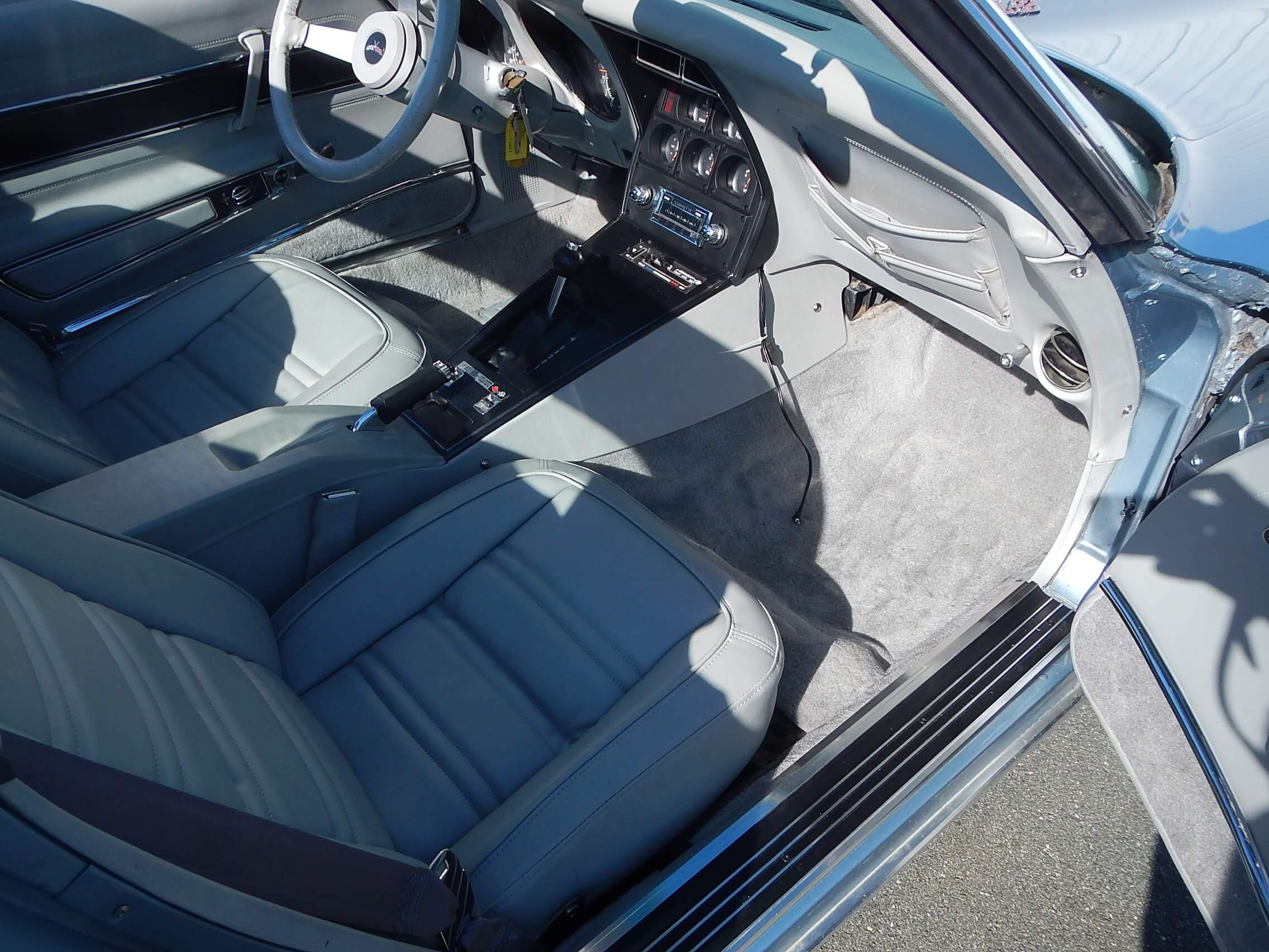 1977 Corvette Interior