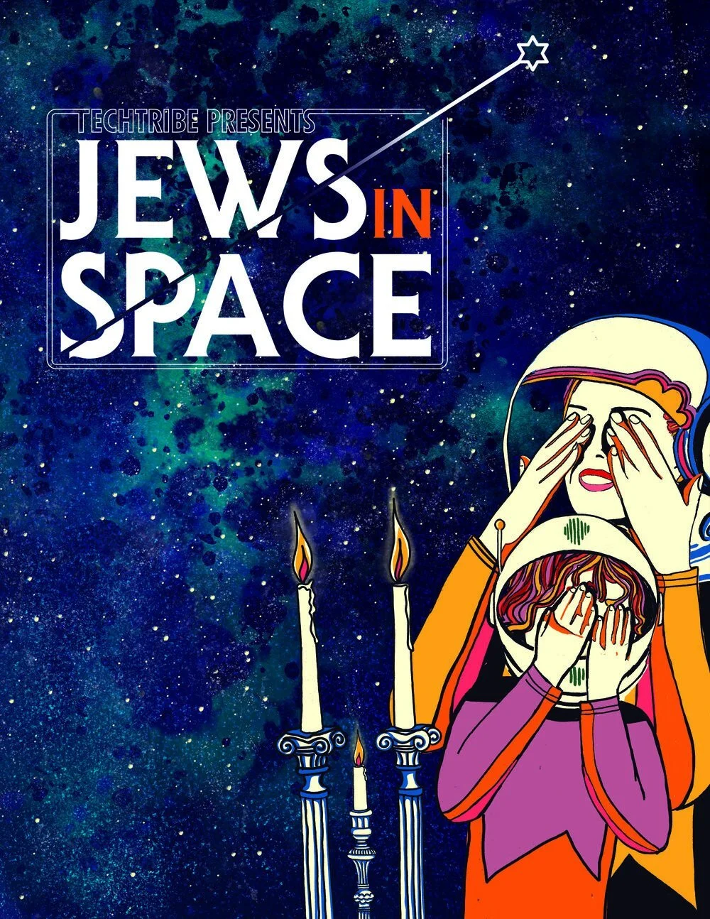 Jews In Space! Posters — Tech Tribe