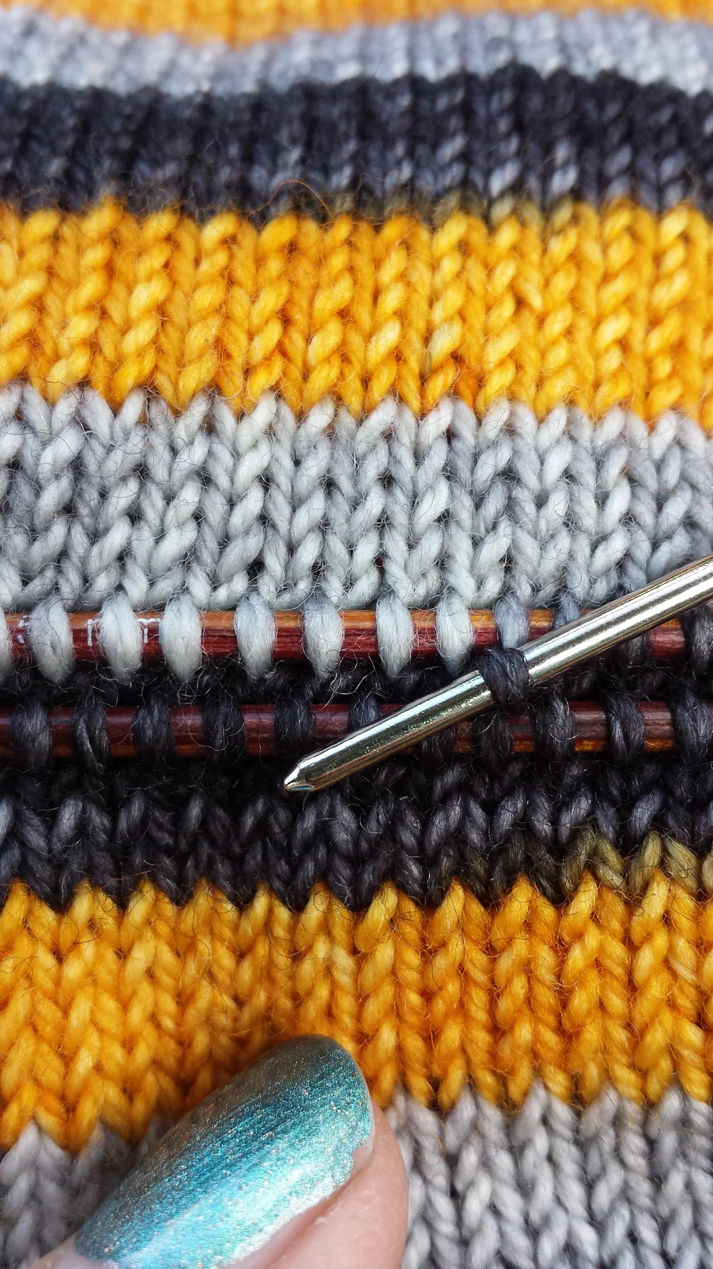 How to knit an afterthought heel — Louise Tilbrook Designs