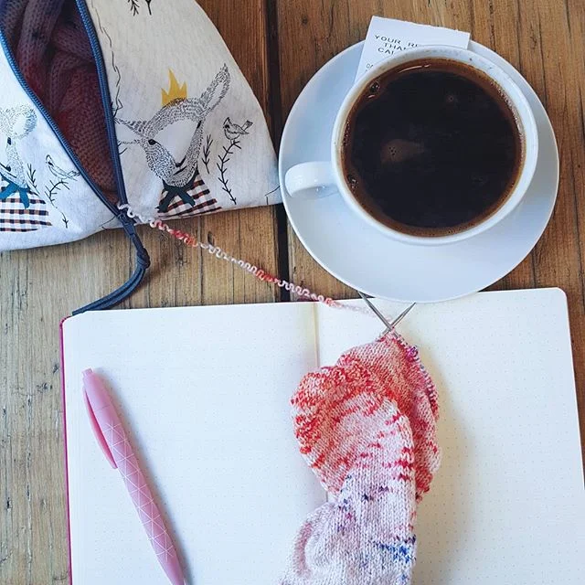 How to knit on tiny circular needles — Louise Tilbrook Designs