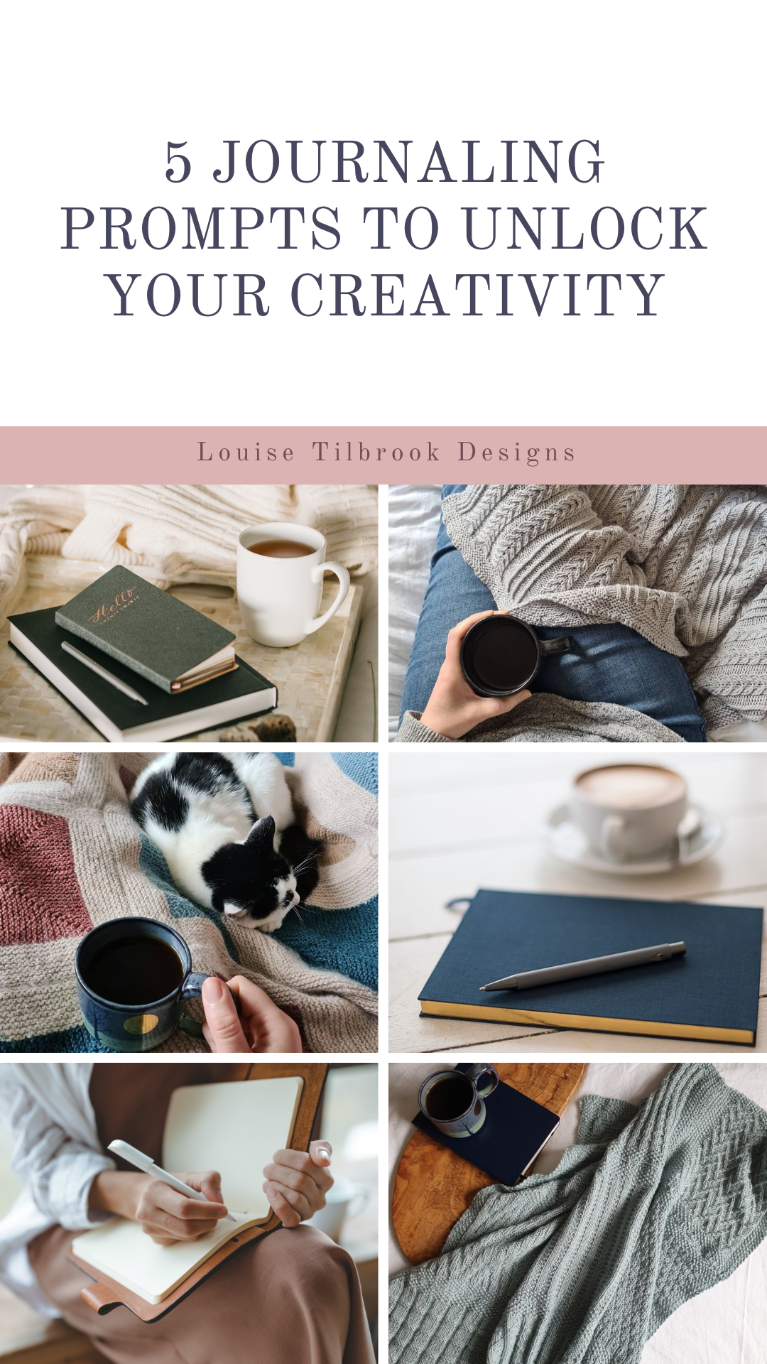 Journaling prompts to boost creativity — Louise Tilbrook Designs