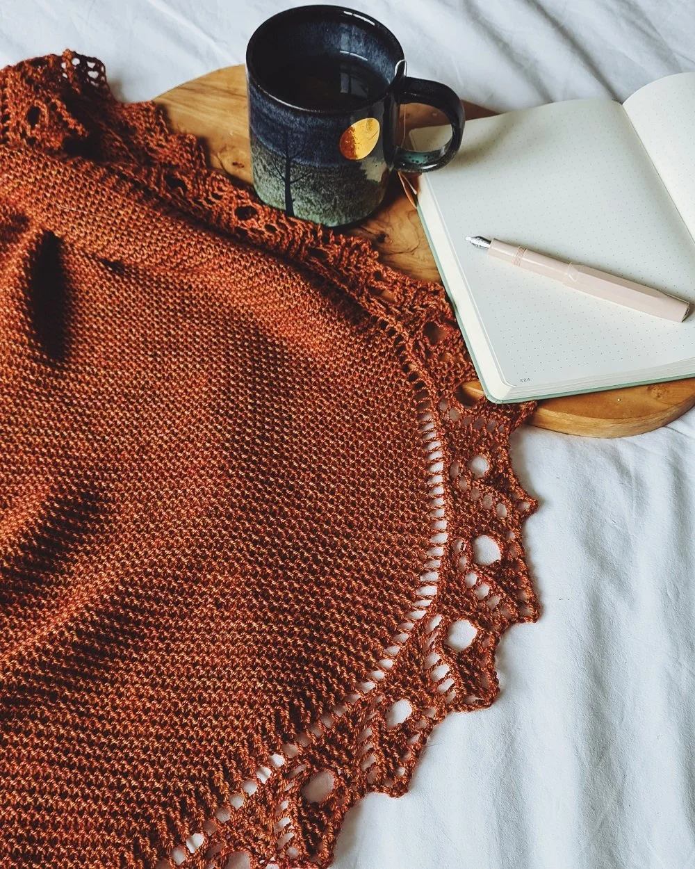 The joys of sideways shawls — Louise Tilbrook Designs