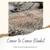 A corner to corner blanket: Free pattern — Louise Tilbrook Designs