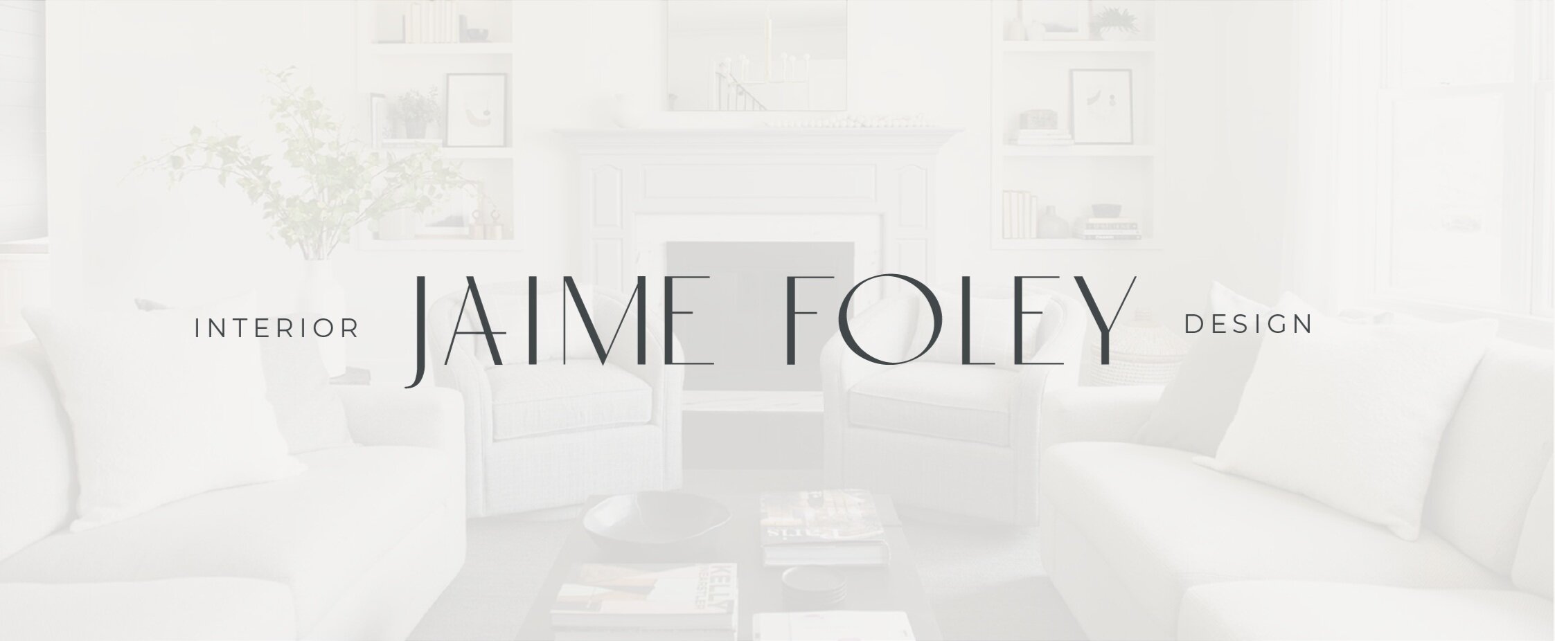 Jaime Foley Interior Design Logo — June Mango® Design | Go Live in 5 ...