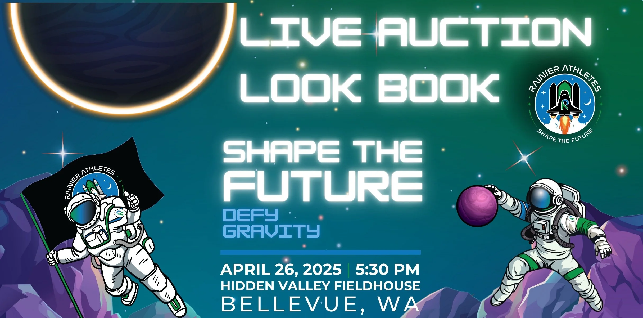 STF 2025 Auction Look Book — Rainier Athletes