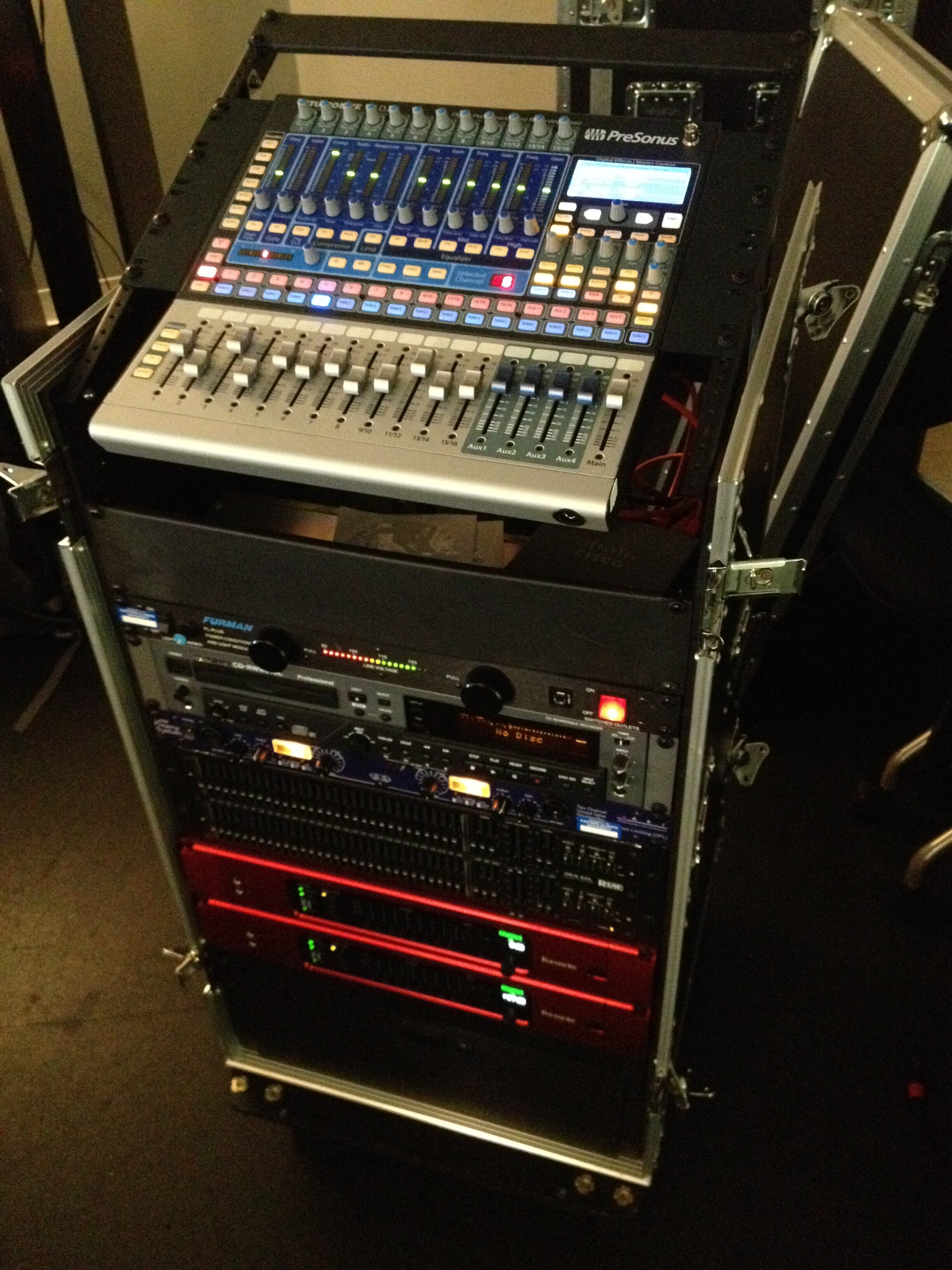 Installing Dante/Focursrite Rednet at Eastern Illinois University ...