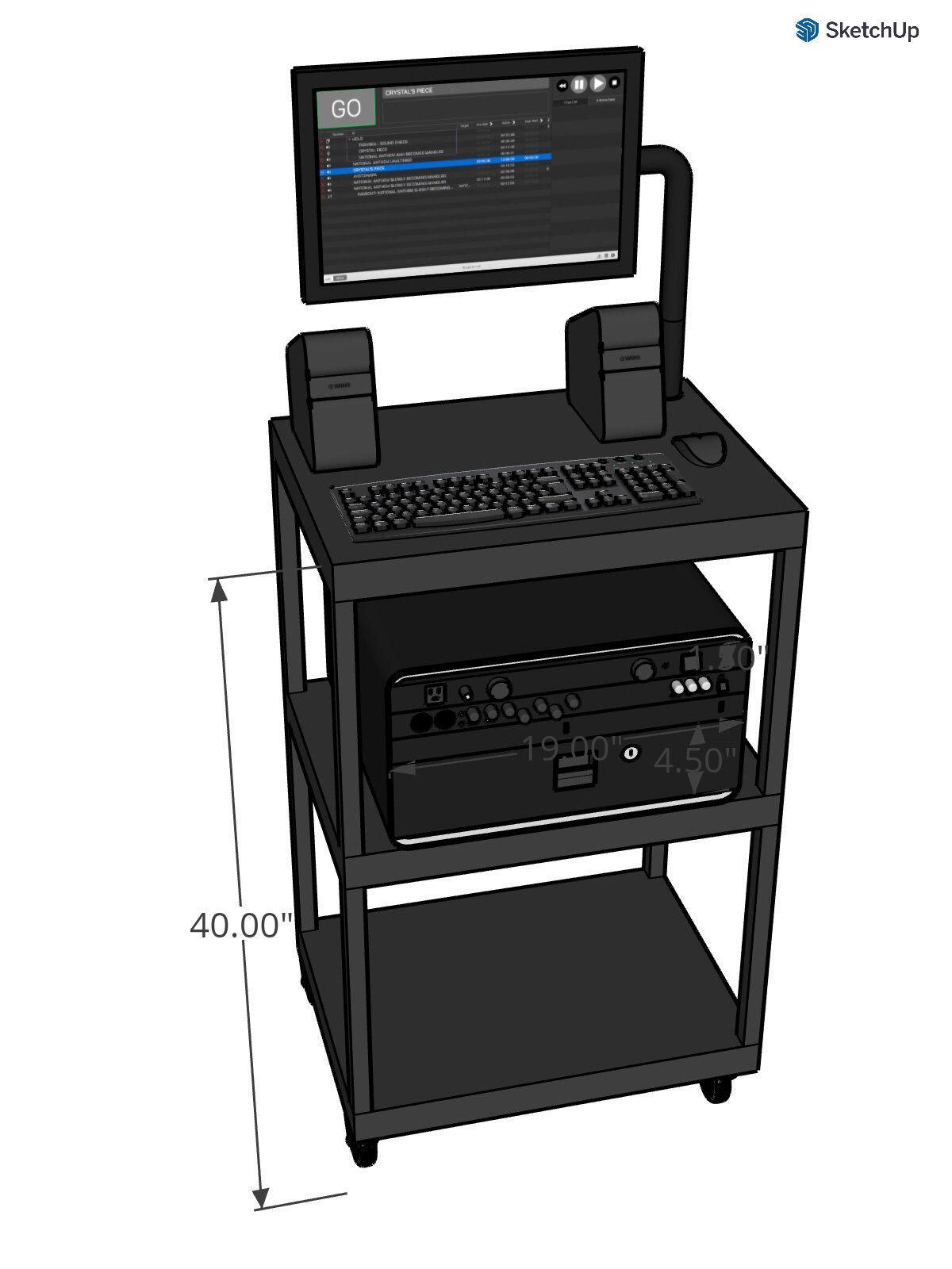 Designing and Building a Mobile Sound Design/Show Control Cart — JEFF ZAHOS