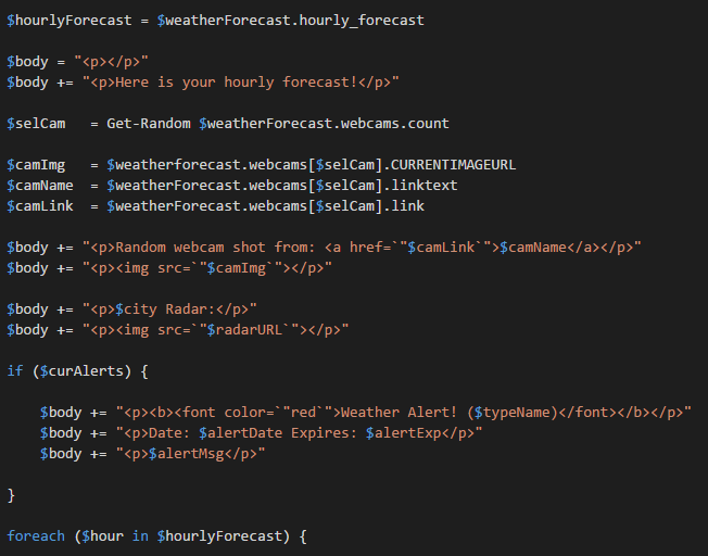 Powershell Fun With Weather Undergrounds Api Part 2 — The Ginger Ninja