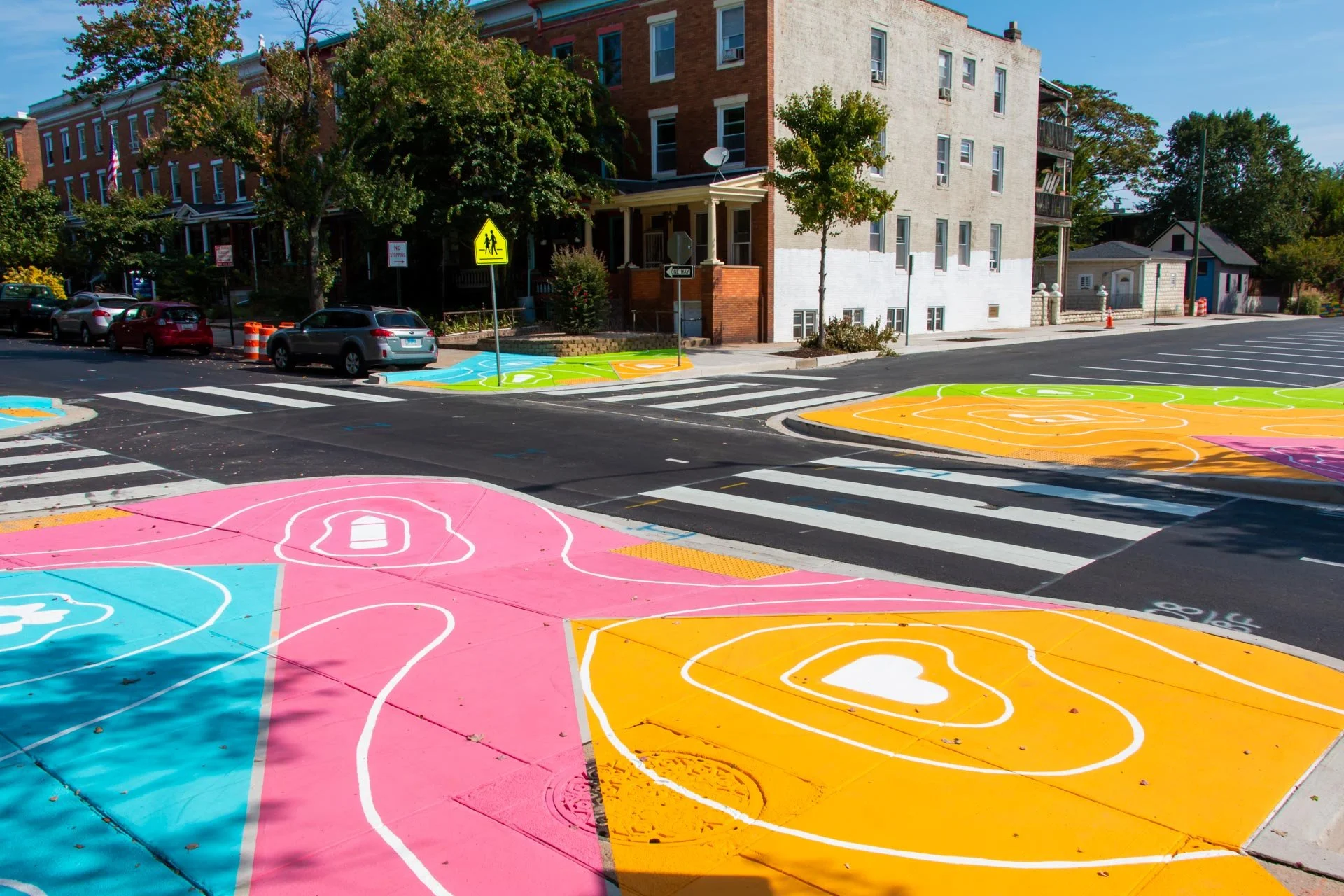 Crosswalk Art Murals