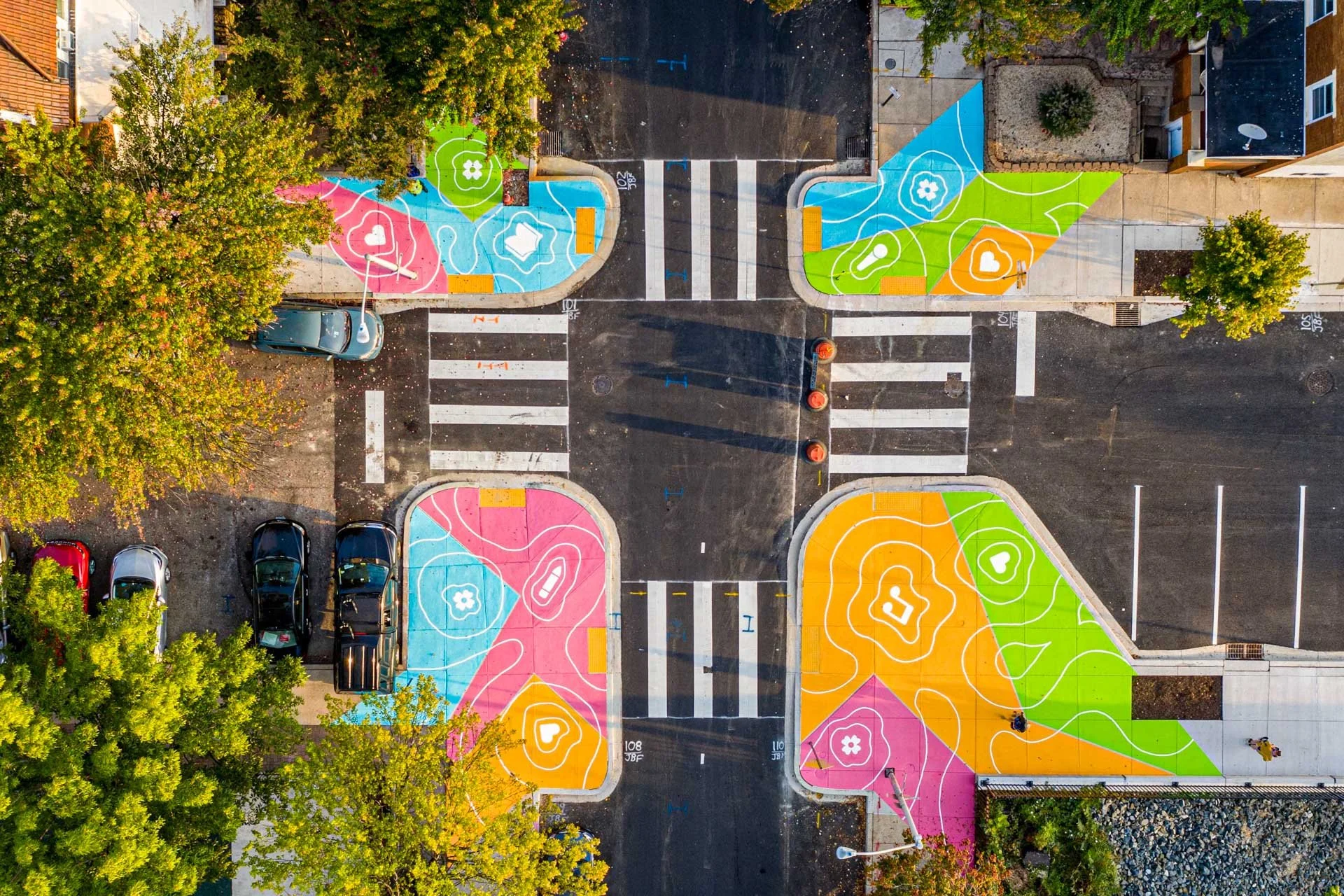 Crosswalk Art Murals