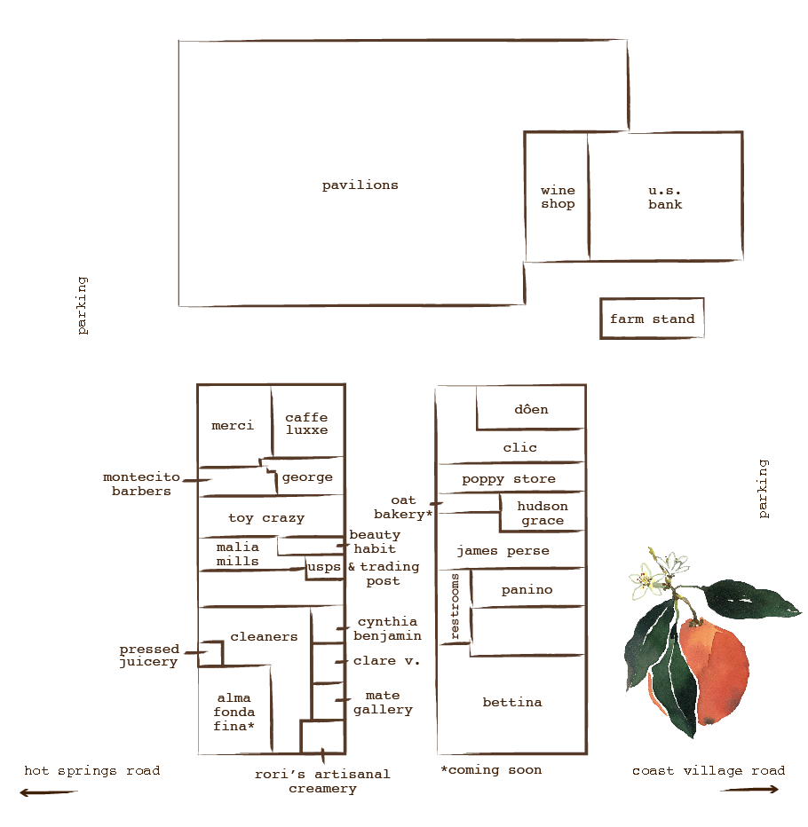 DIRECTORY — MONTECITO COUNTRY MART