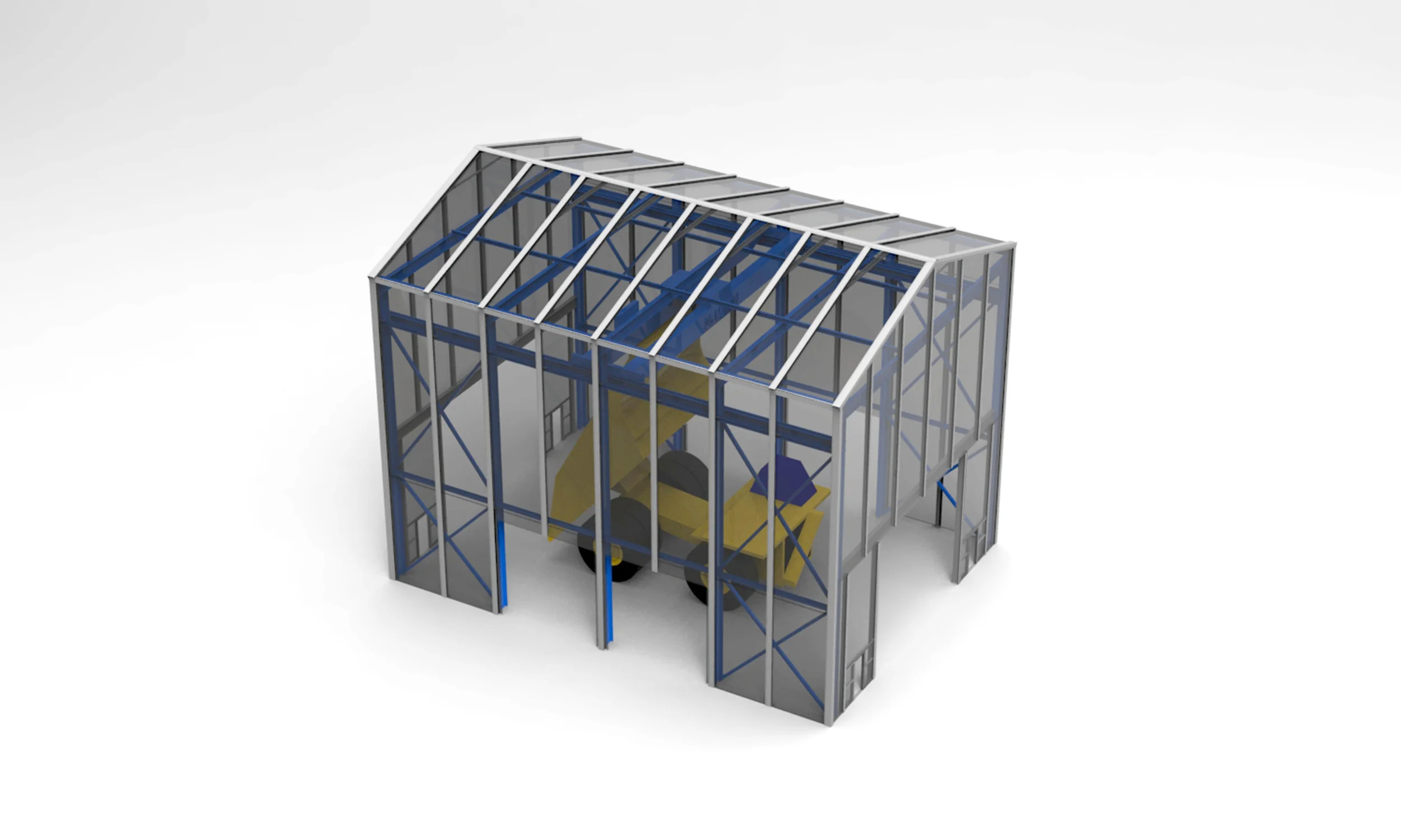 Rapid Deployment Crane Serviced Structure — Dogwood Industries