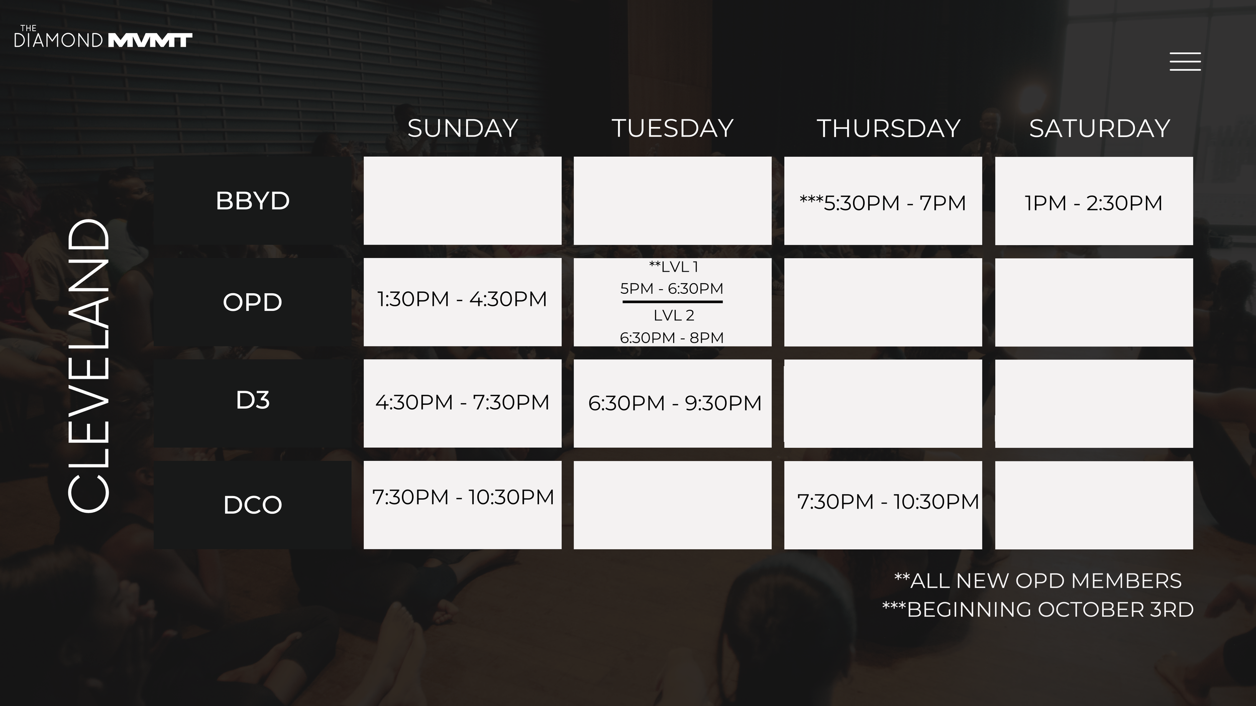 The Diamond MVMT — MVMT Dance Studio