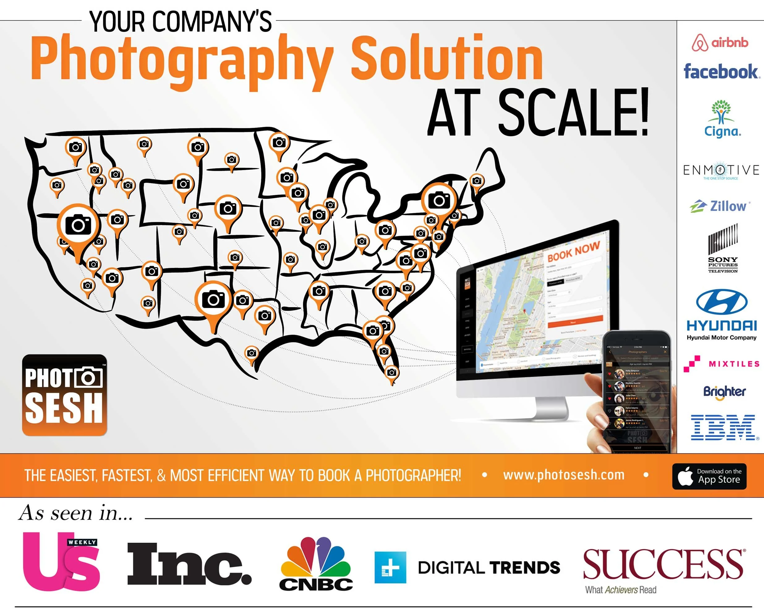 Enterprise Solutions — PhotoSesh | On - Demand Affordable Local ...