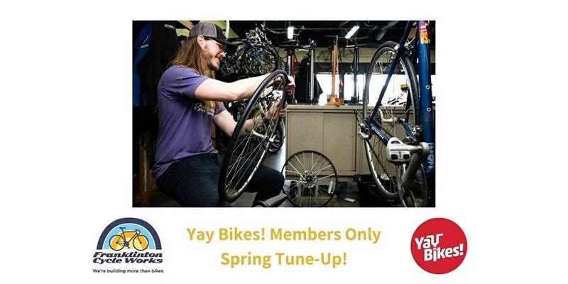 Member Appreciation Spring Tune Up at Franklinton Cycle Works — Yay Bikes!