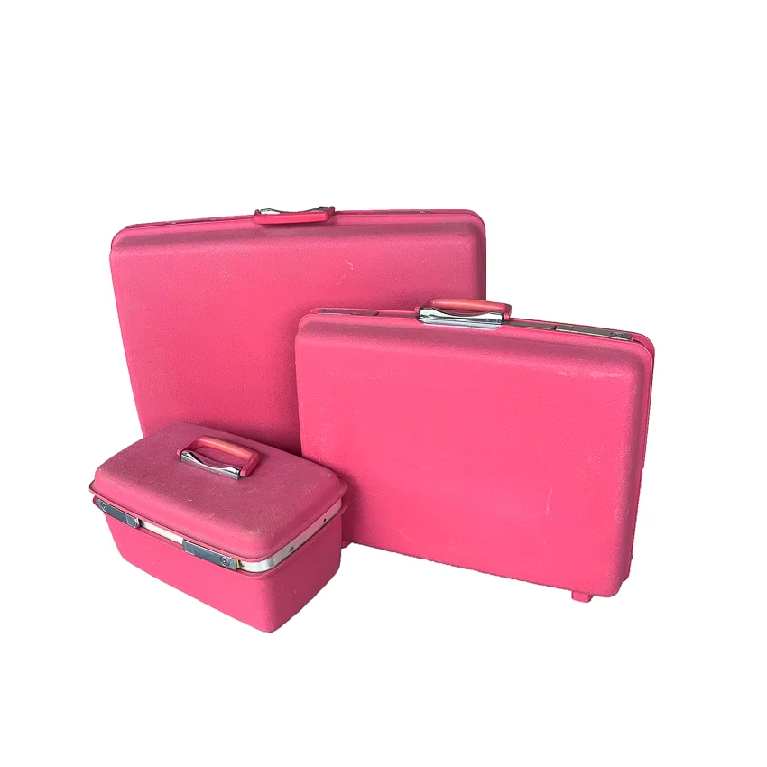Pink Samsonite Luggage