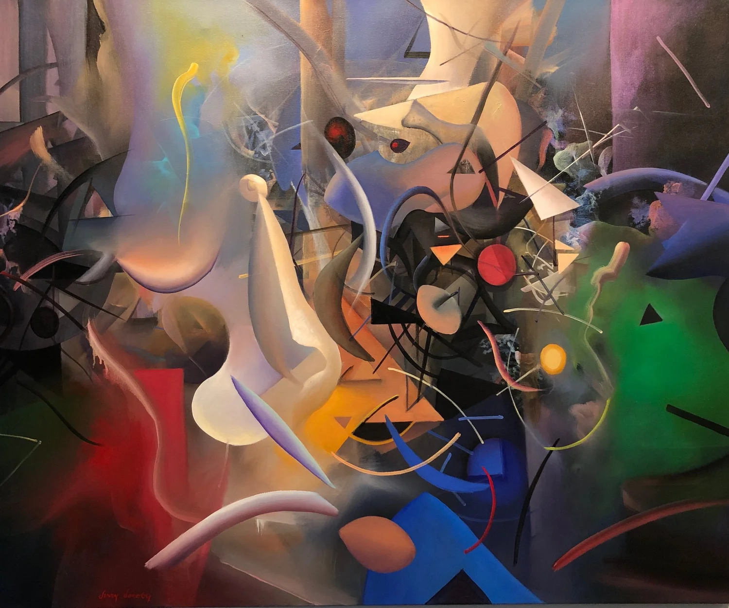 Spontaneity: 10 Nebraska Abstract Painters — Gallery 1516