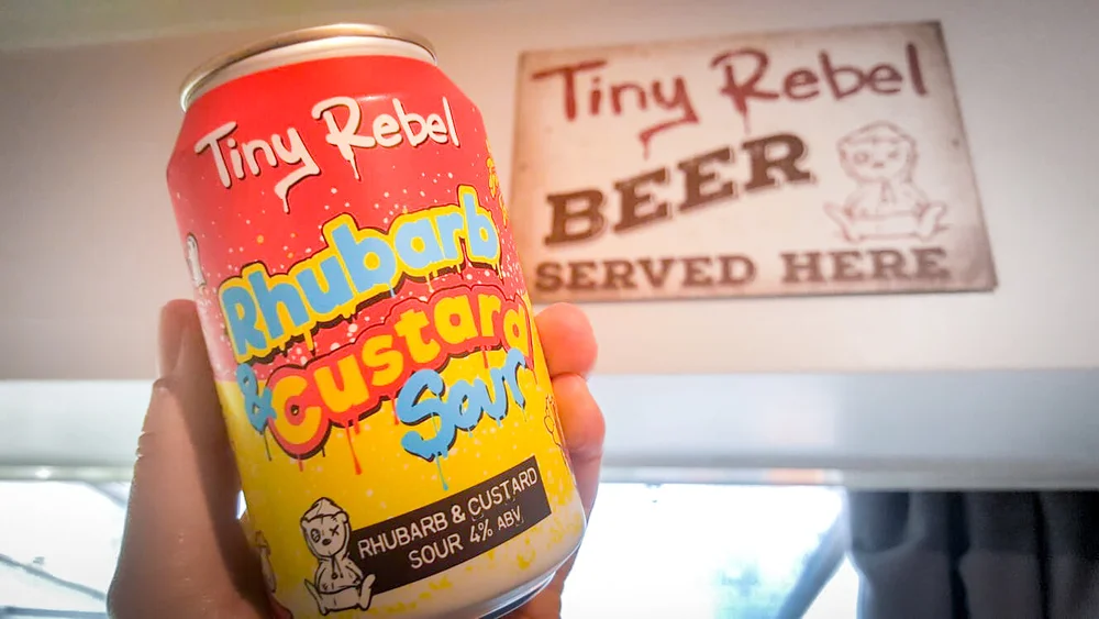 Beer Guide #6: Rhubarb & Custard Sour from Tiny Rebel. — Knutsford Beer ...