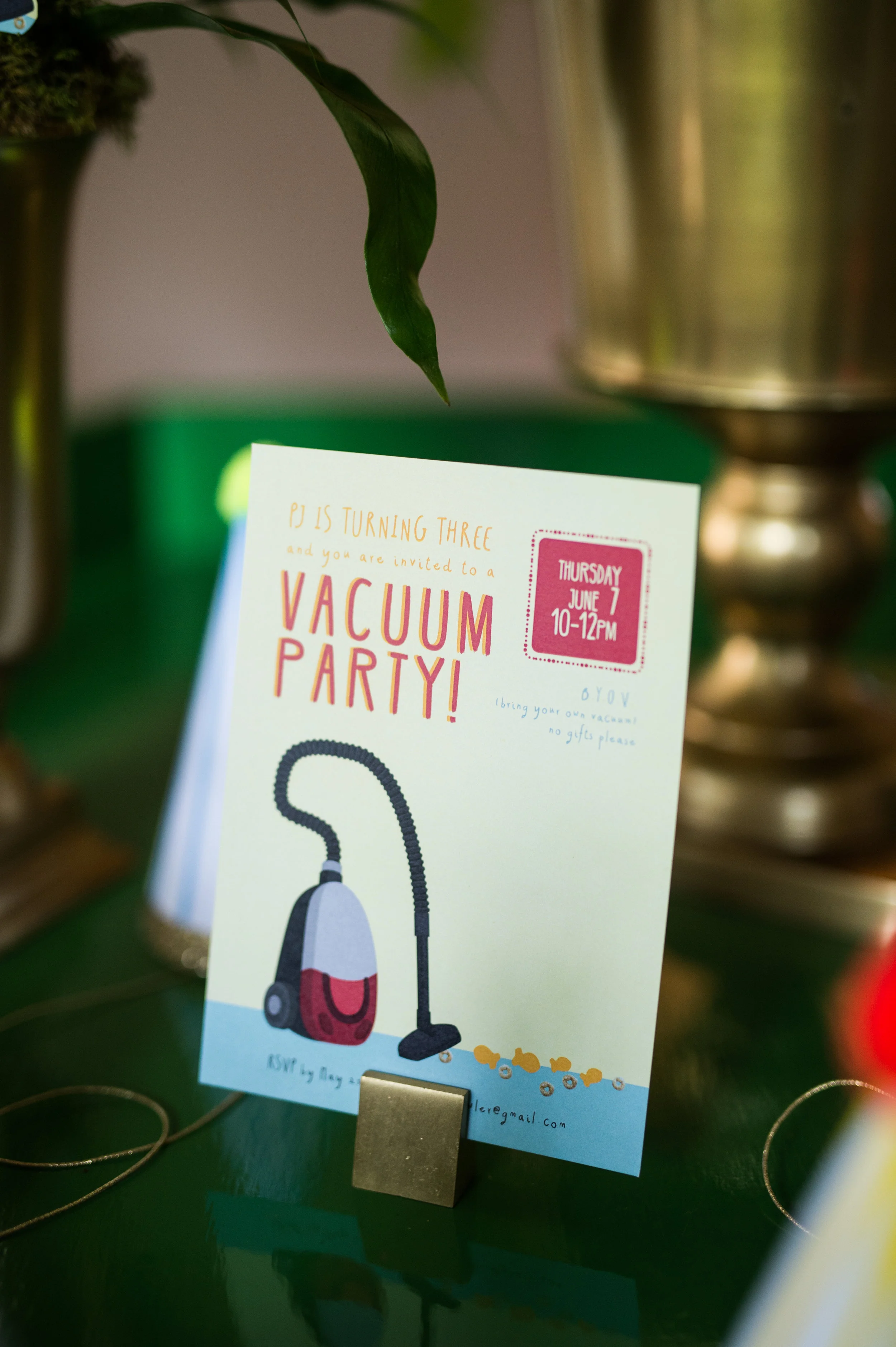 Vacuum Party — Natasha’s Parties