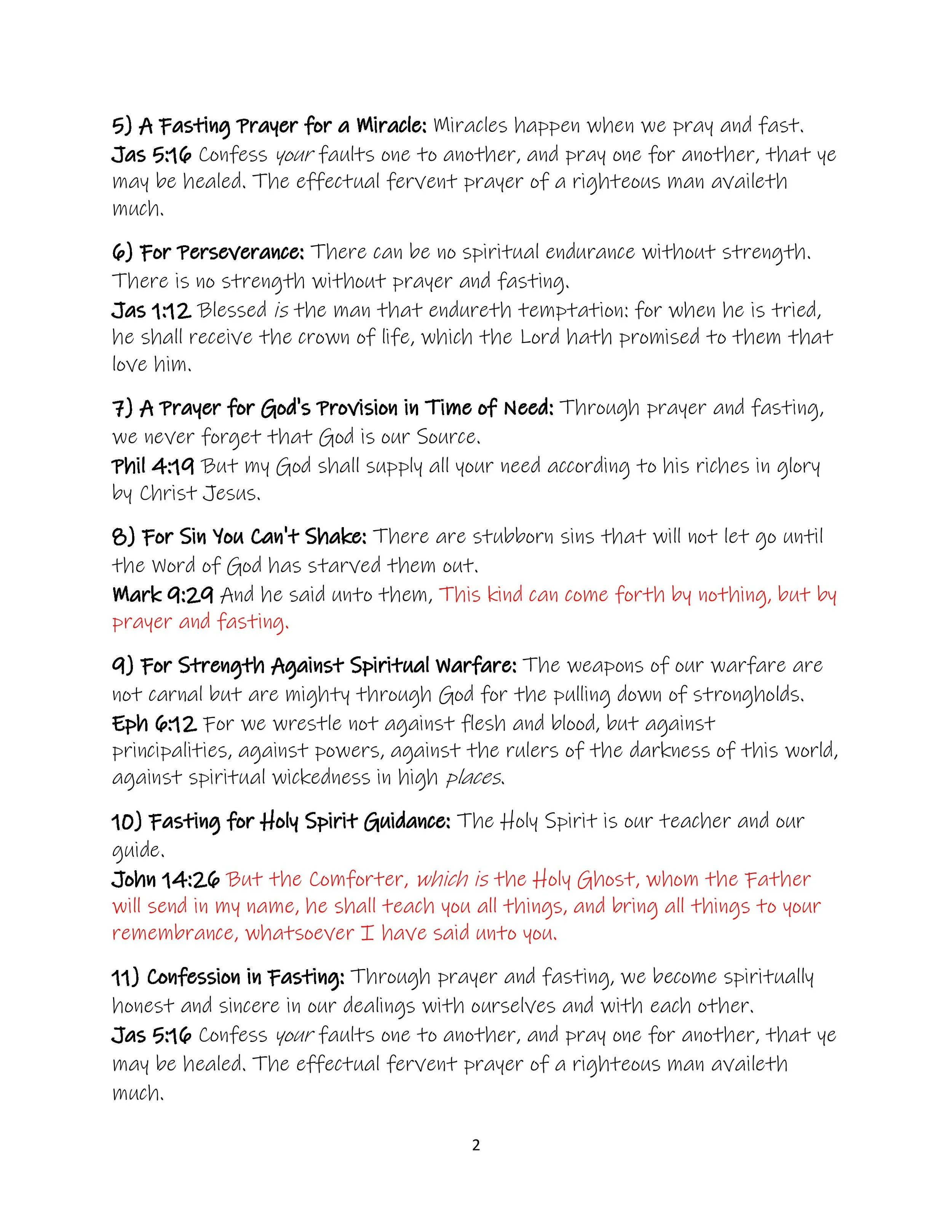 2024 - Daniel Fast Devotional — Bethel Evangel Community Church